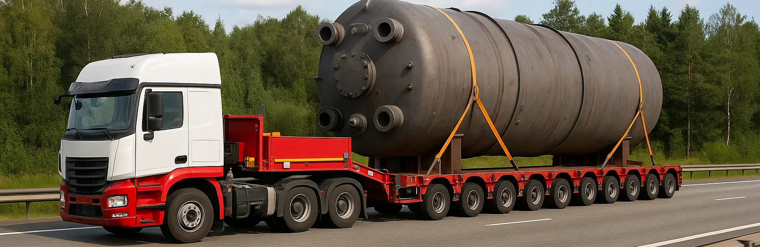 Oversized cargo transport - Sigma Logistic