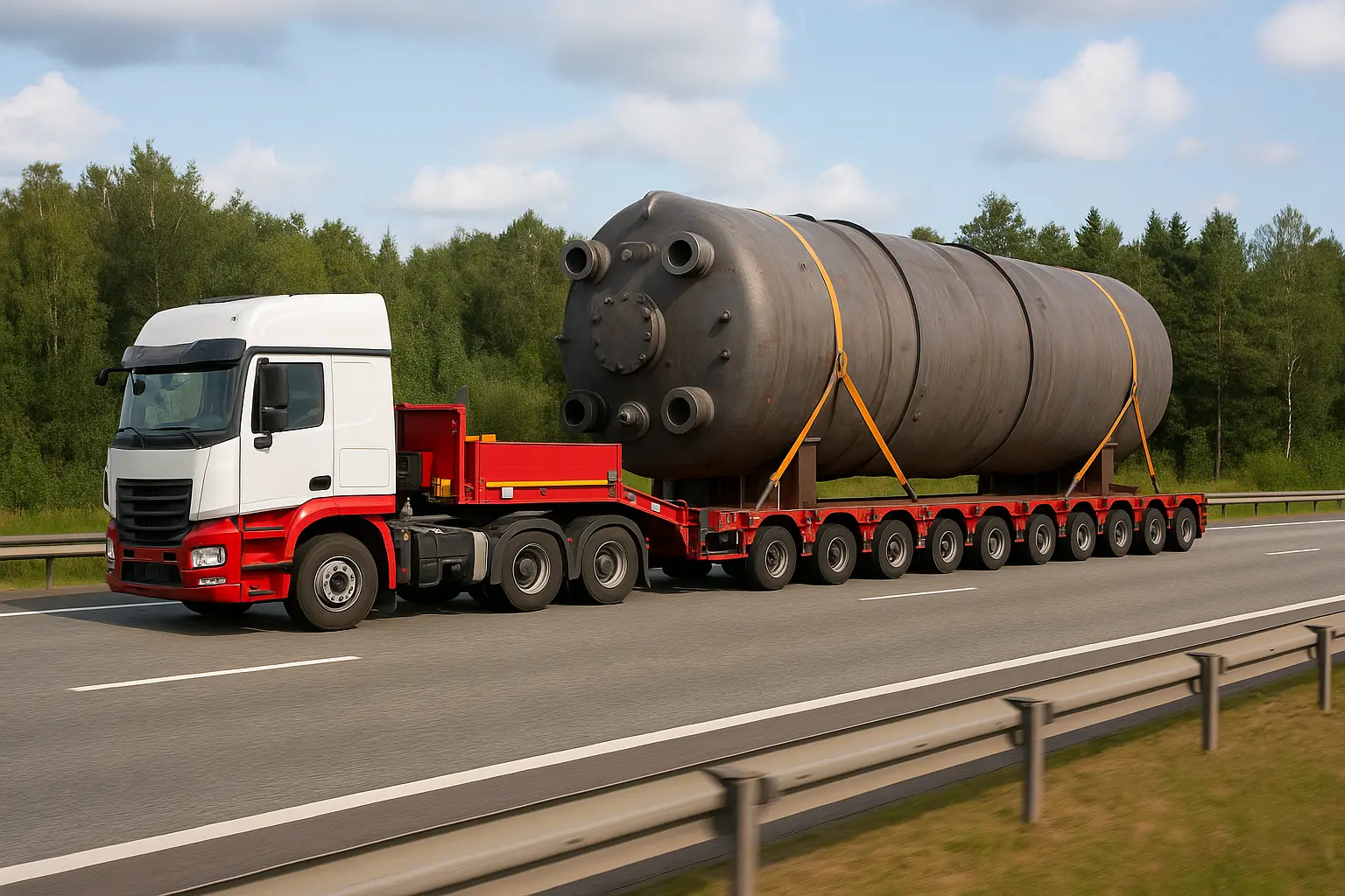 Oversized cargo transport - Sigma Logistic